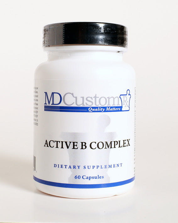 Active B Complex 60 Capsules – MD Custom Rx