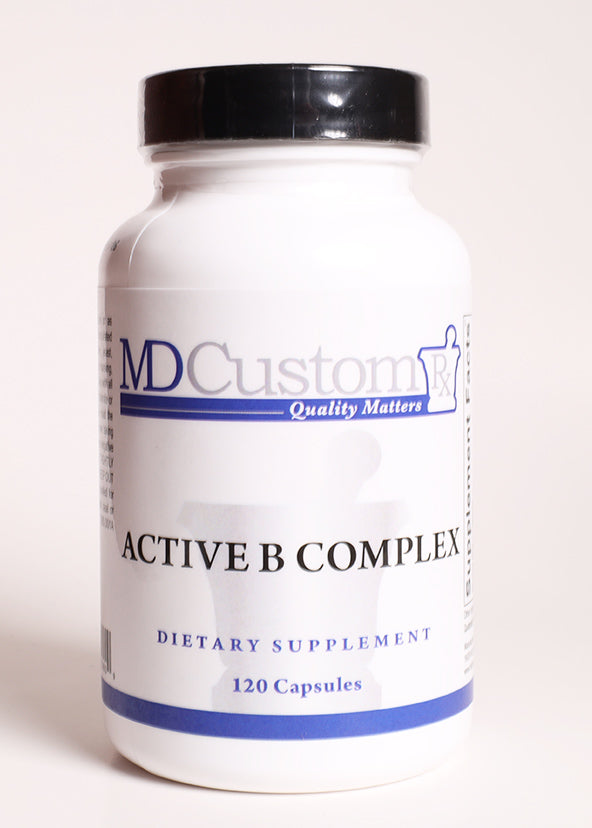 Active B Complex 120 Capsules – MD Custom Rx